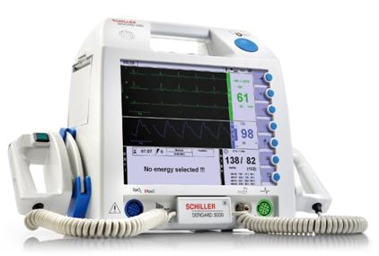 瑞士席勒SCHILLER除颤监护仪DEFIGARD 5000 - 上海颂柯医疗器械有限公司